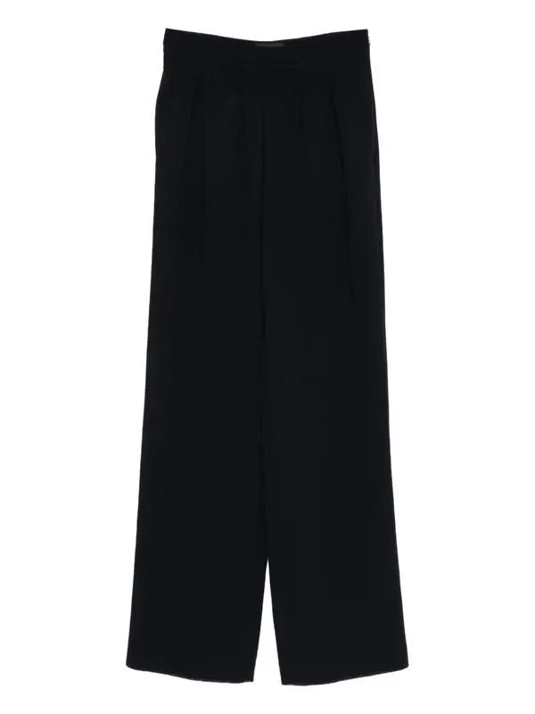 Emporio Armani Elasticated Wide Leg Trousers