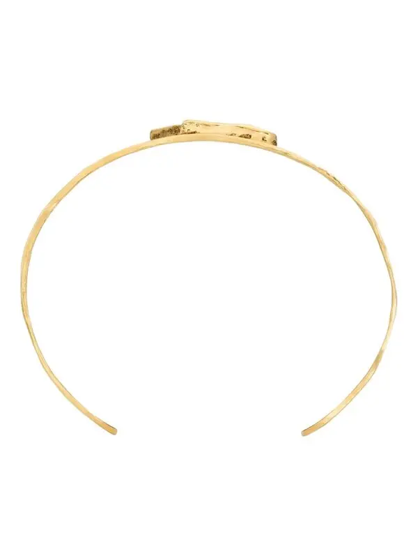 Saint Laurent Cassandre Cuff Bracelet