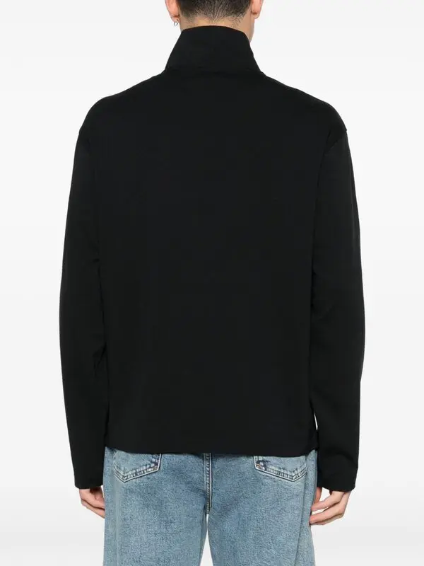 E.ARMANI EXCLUSIVE PRE Half Zip Pullover