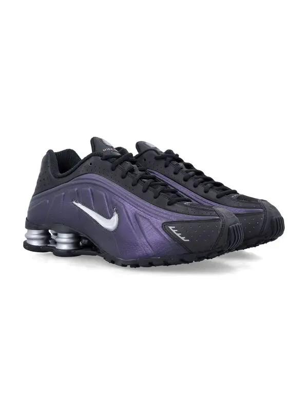 Nike Shox R4 Metallic Sneakers