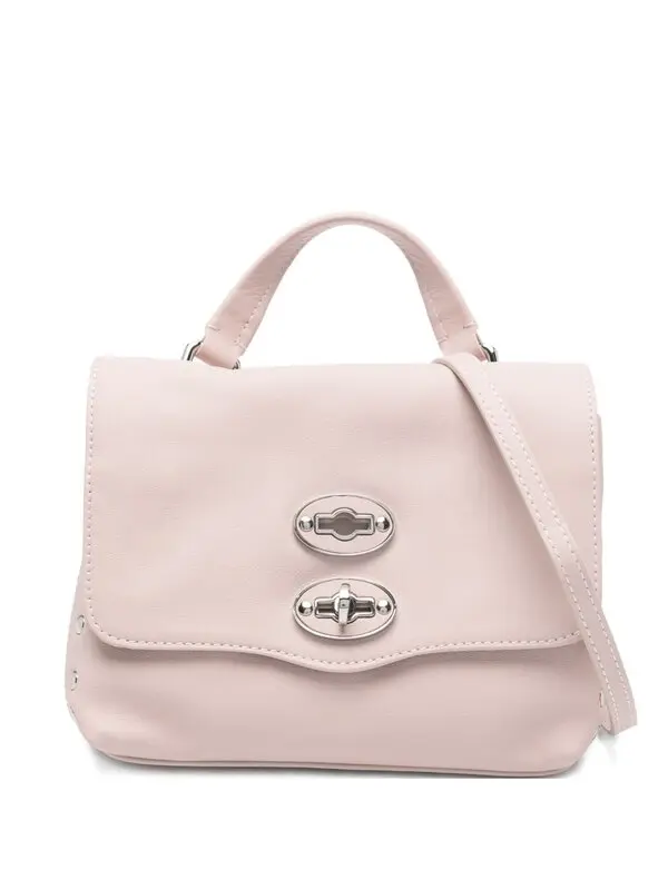 ZANELLATO Postina Saeta Baby Leather Handbag - Pink