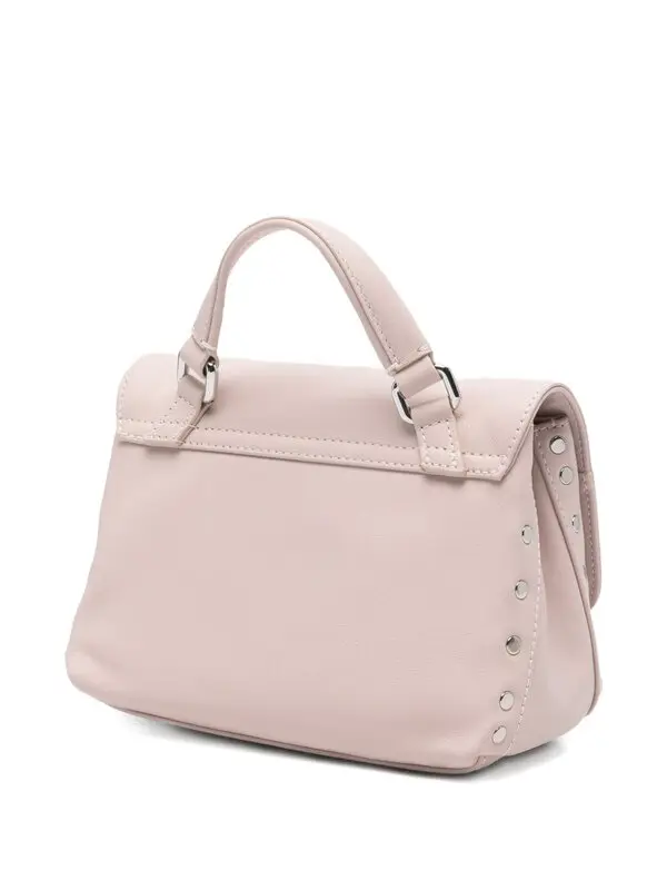 ZANELLATO Postina Saeta Baby Leather Handbag - Pink