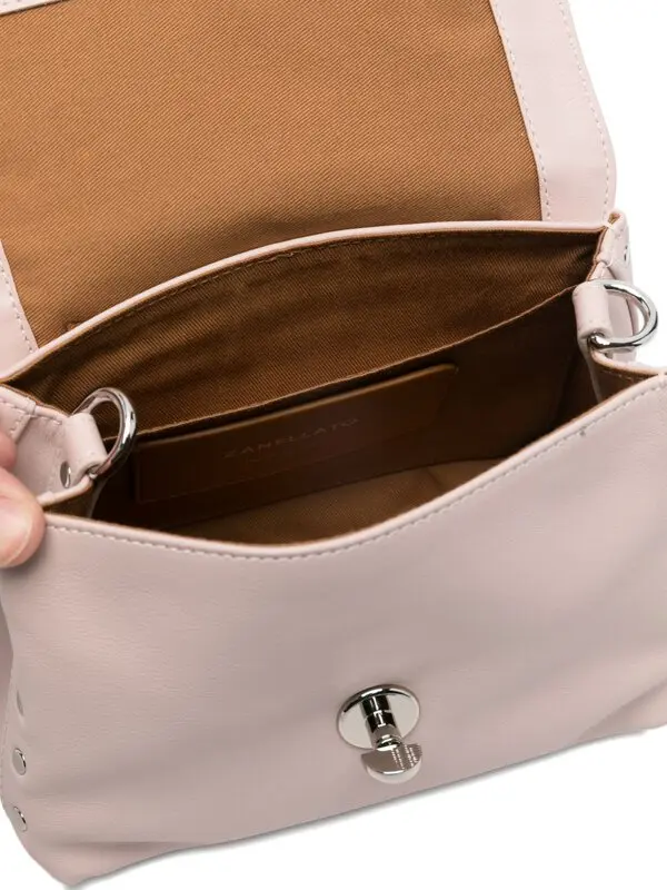 ZANELLATO Postina Saeta Baby Leather Handbag - Pink
