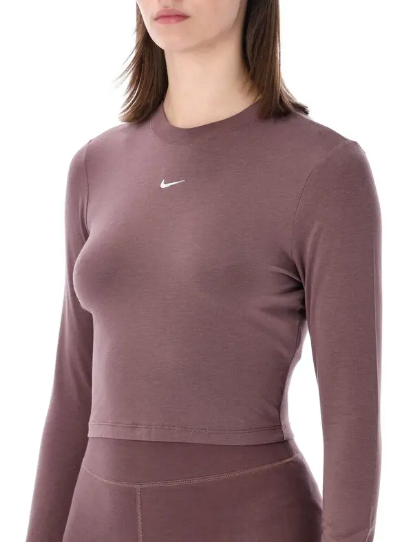 Nike Cropped Long Sleeve Top - Tattoo