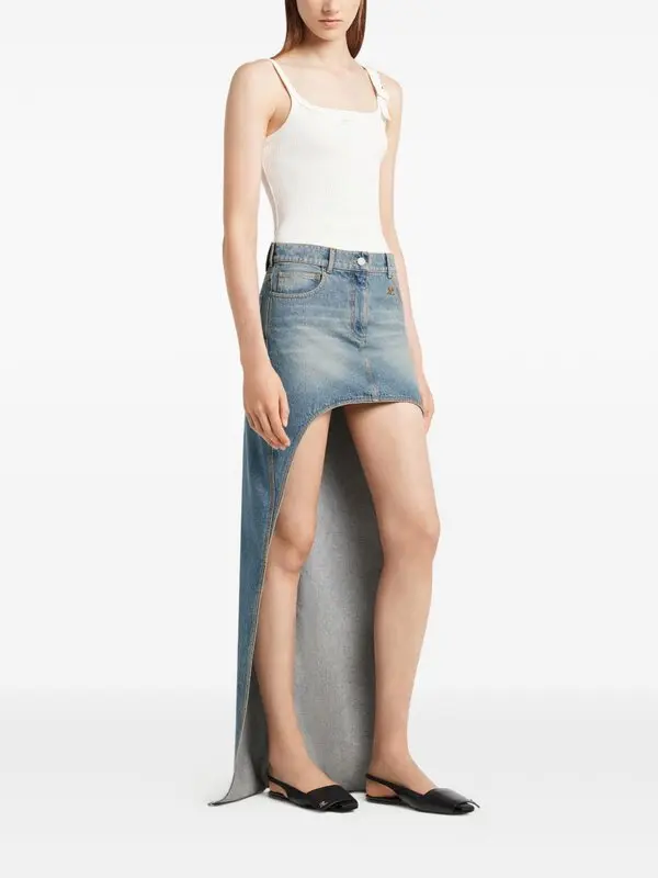 COURREGES Denim Skirt