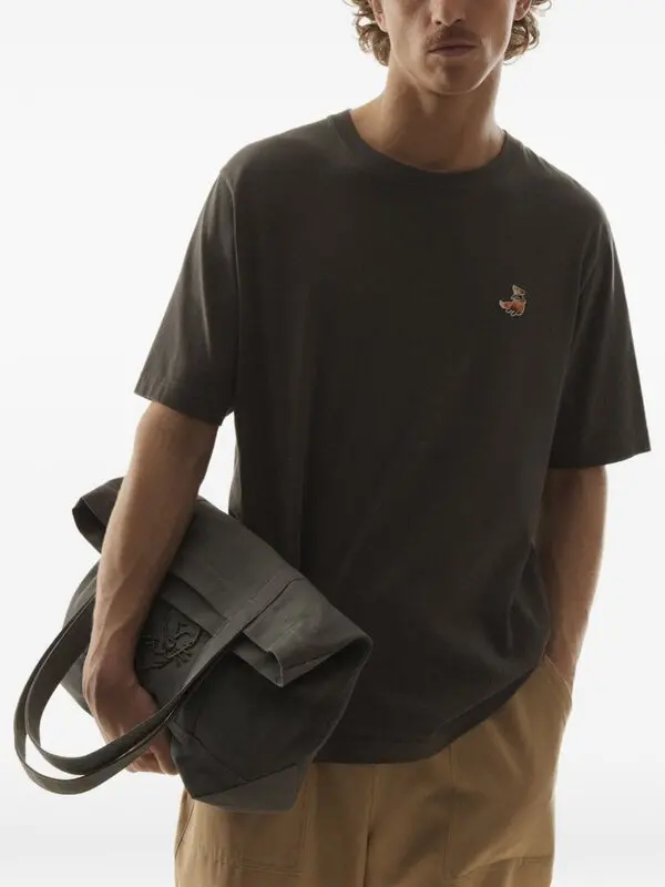 Maison Kitsuné Dreaming Fox Cotton T-shirt - Brown