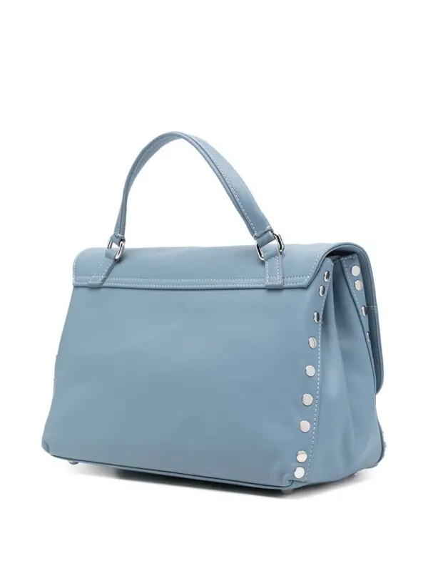 ZANELLATO Postina Saeta Small Handbag - Clear Blue