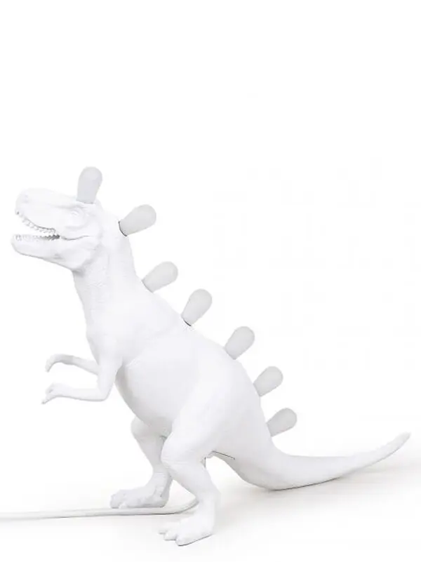 SELETTI Jurassic Lamp T Rex' Lamp - White