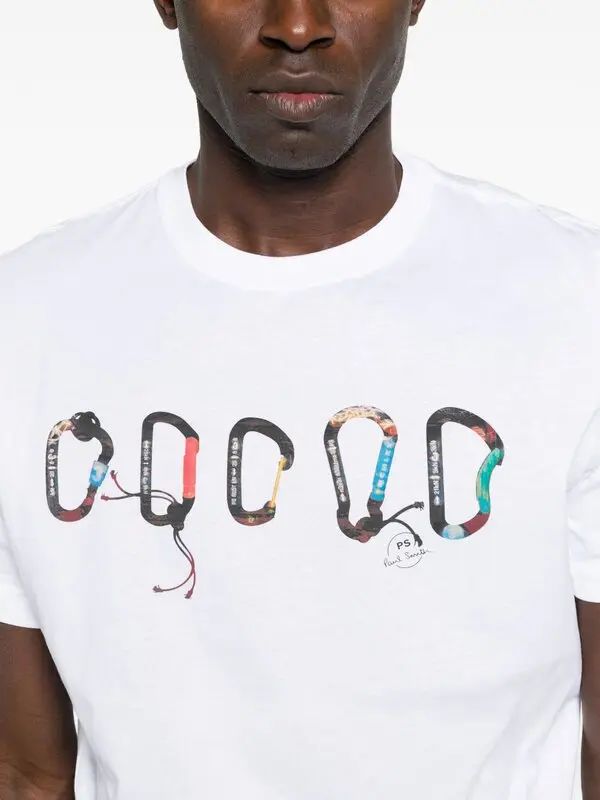 Paul Smith Carabiner Organic Cotton T Shirt