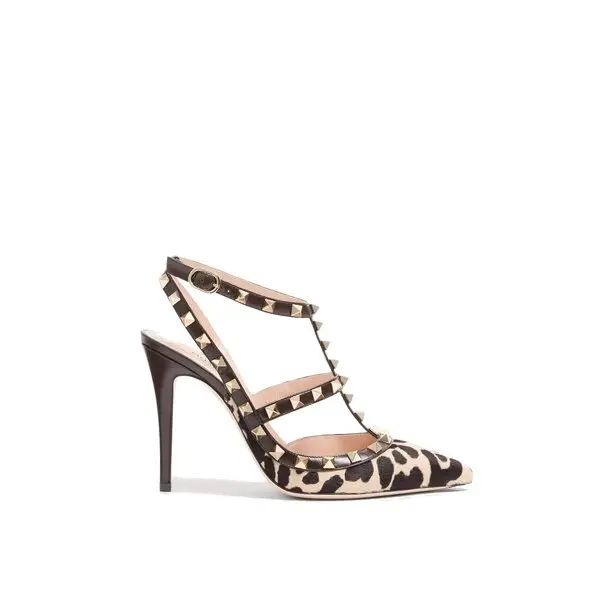 Valentino Garavani Rockstud Pumps - Brown
