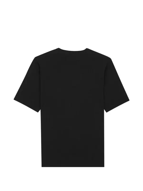 Saint Laurent Cotton T Shirt - Black