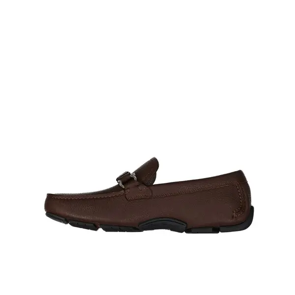 FERRAGAMO Stuart Leather Loafers