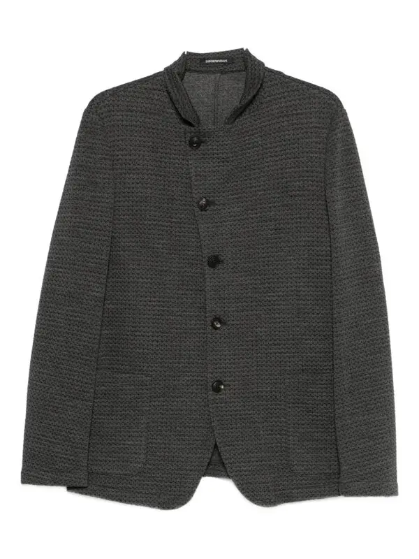 Emporio Armani Wool Blend Blazer Jacket
