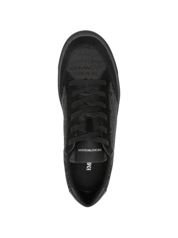 Emporio Armani Canvas Sneakers