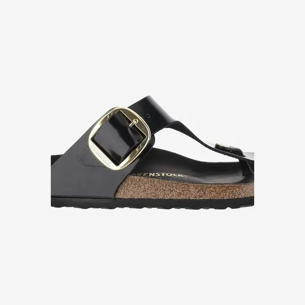 BIRKENSTOCK Gizeh Big Buckle Sandals - Black