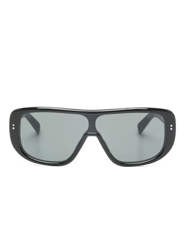 Jacquemus Rectangle Frame Sunglasses - Black