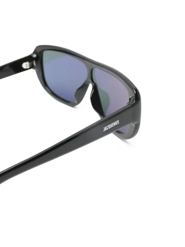 Jacquemus Rectangle Frame Sunglasses