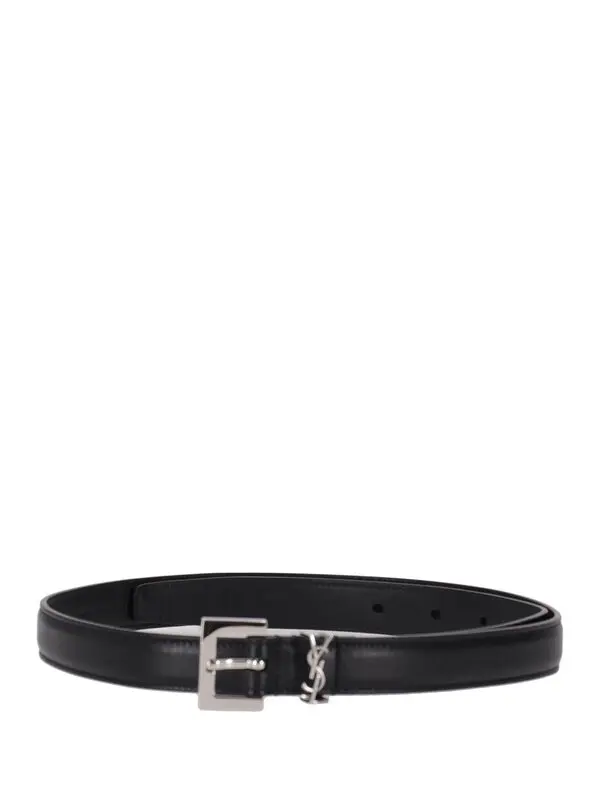 Saint Laurent Laqu Box Belt