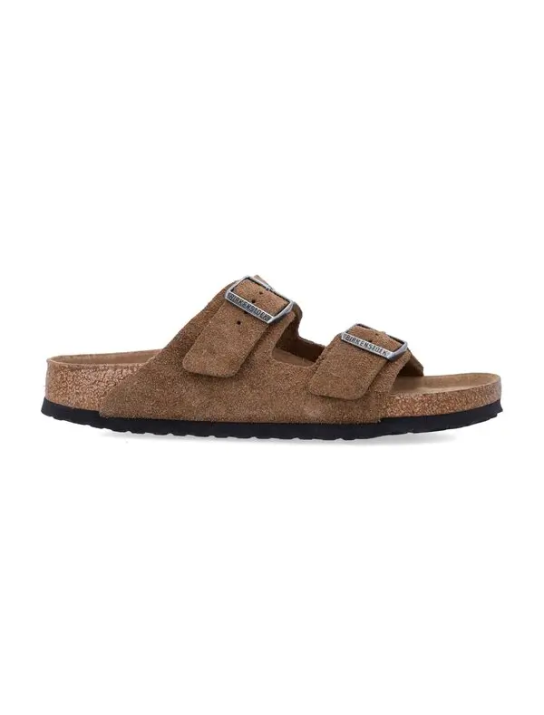 BIRKENSTOCK Flat Sandals - Dk Tea