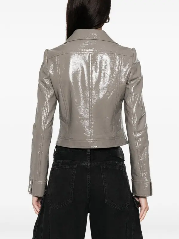 COURREGES RE EDITION Faux Leather Jacket