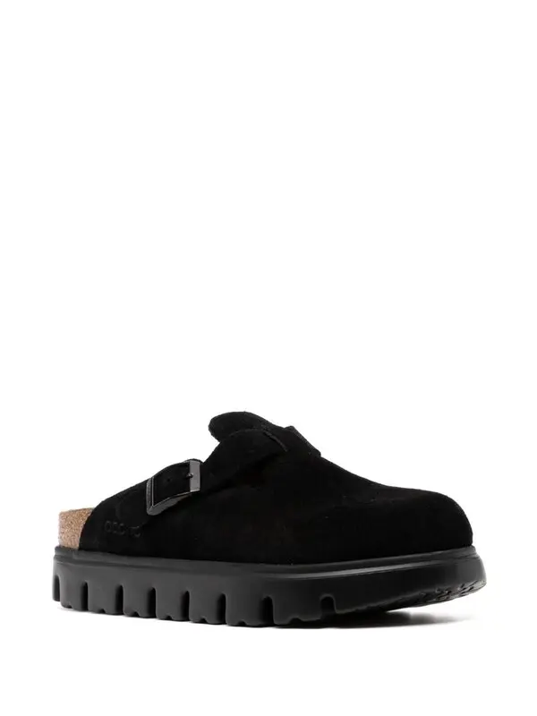 BIRKENSTOCK Boston Suede Slippers