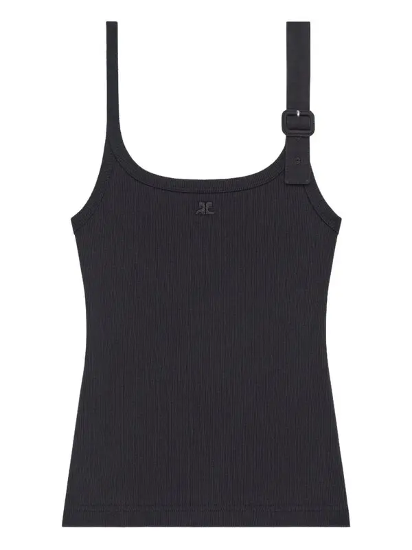 COURREGES Cotton Tank Top