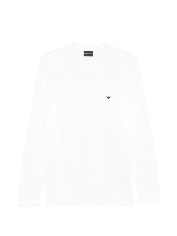 Emporio Armani Cotton Blend T Shirt - White