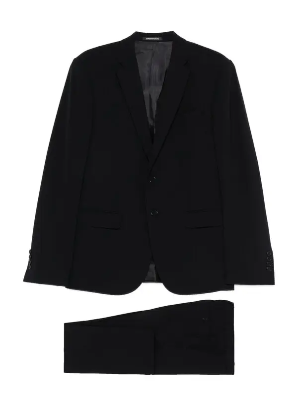Emporio Armani Wool Single Breasted Suit