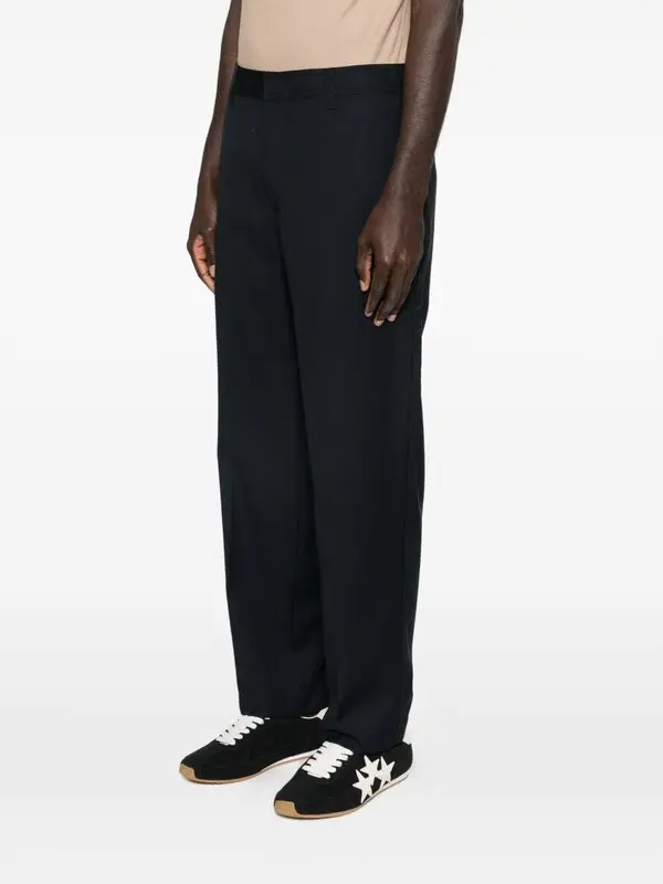 Emporio Armani Wool Trousers - Blue