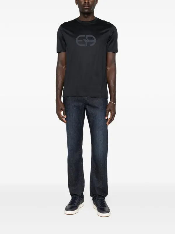 Emporio Armani Logo Cotton T Shirt