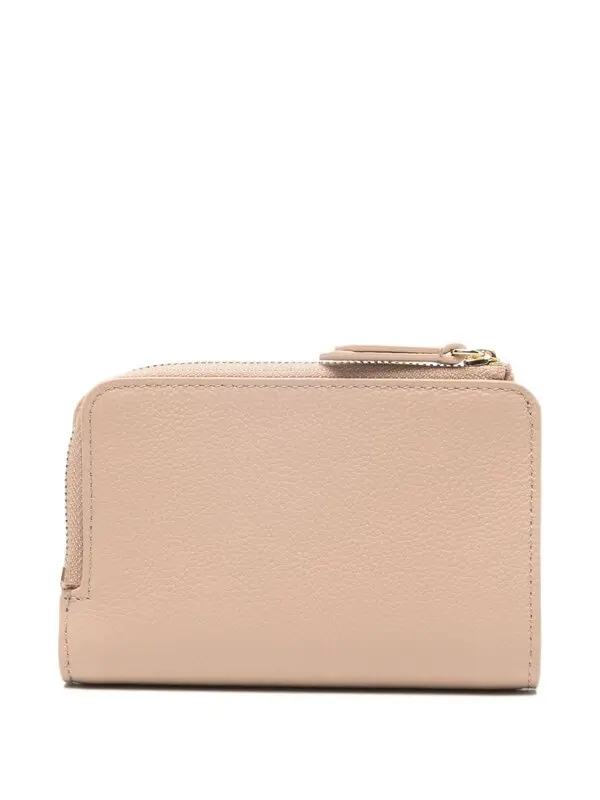 Emporio Armani Leahter Bifold Wallet - Beige