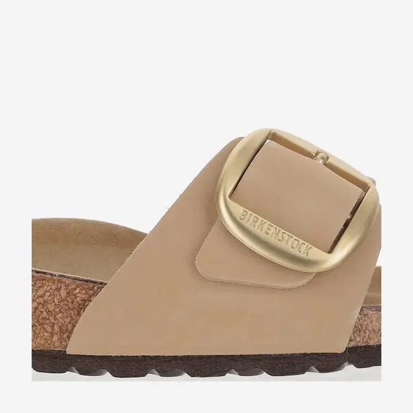 BIRKENSTOCK Madrid Big Buckle Sandals - Beige
