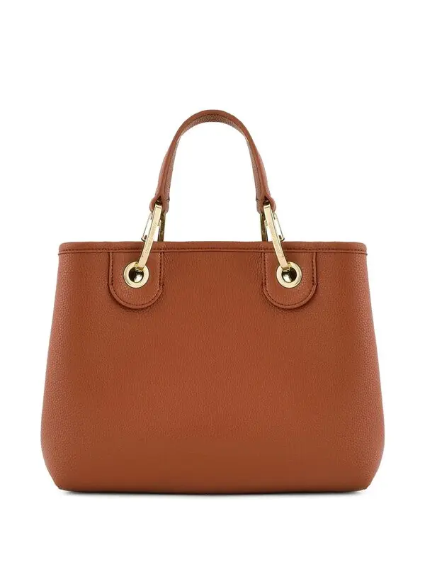 Emporio Armani Myea Small Shopper - Leather Brown