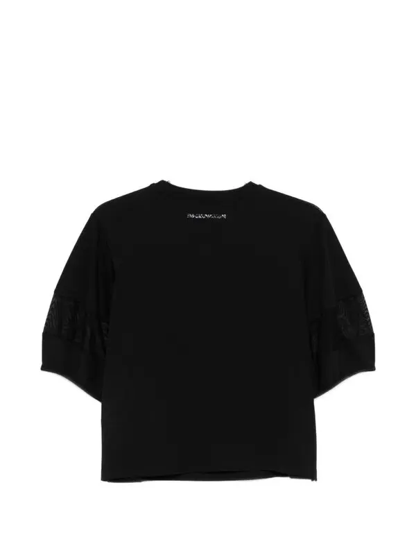 Emporio Armani Cotton Crewneck Top