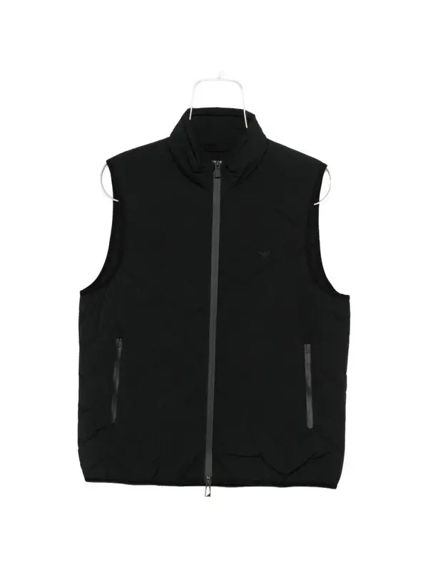 Emporio Armani Down Vest - Black