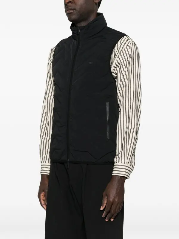 Emporio Armani Down Vest - Black