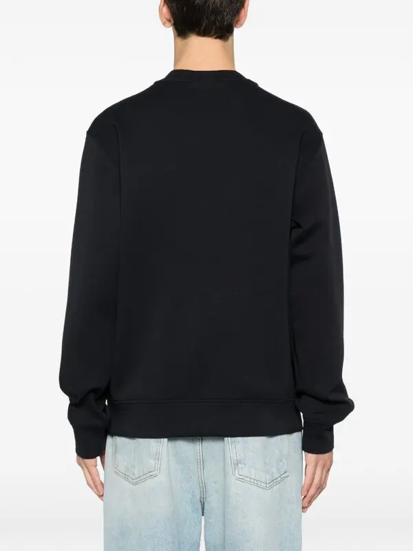 Emporio Armani Cotton Crewneck Sweatshirt