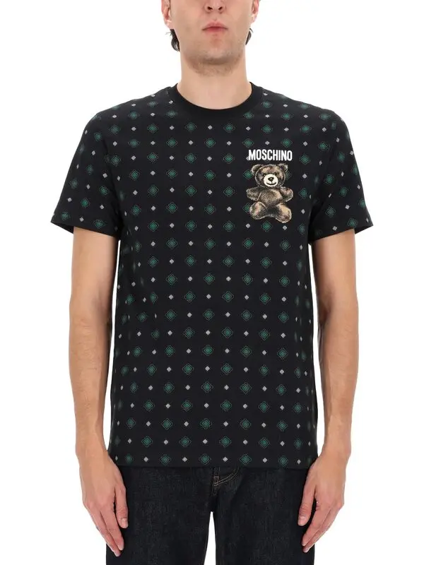 Moschino T Shirt With Logo