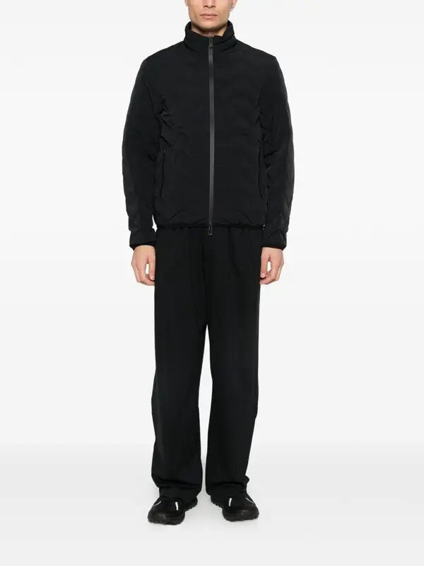 Emporio Armani Nylon Down Jacket - Black
