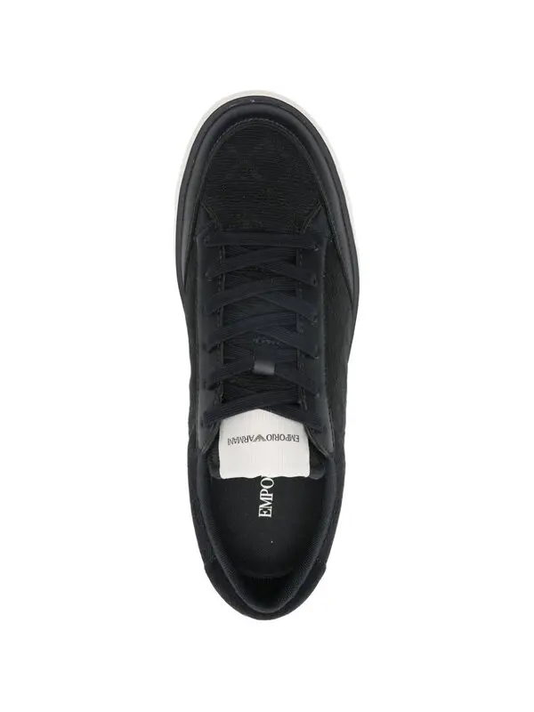 Emporio Armani Canvas Sneakers