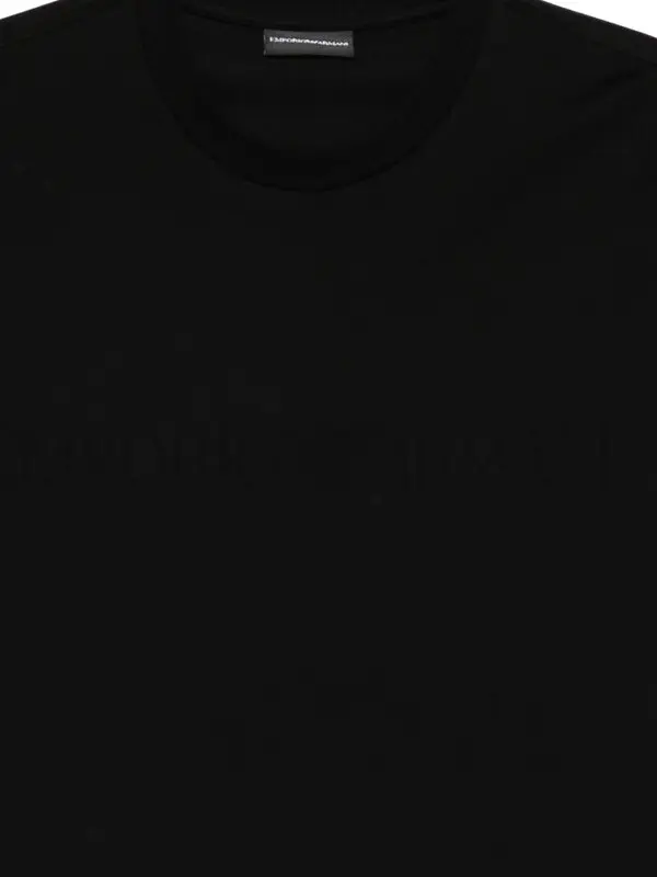 Emporio Armani Logo Cotton T Shirt