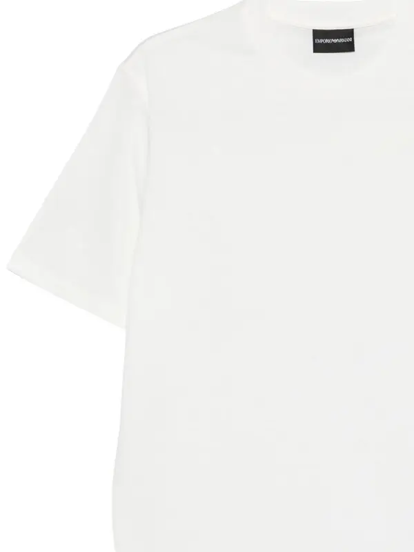 Emporio Armani Logo Cotton T Shirt
