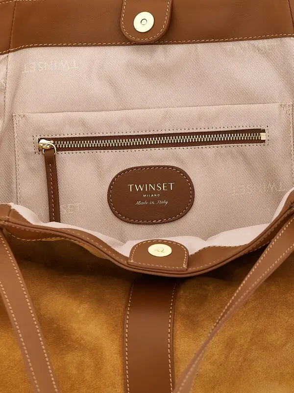 Twin-set Suede Shopper
