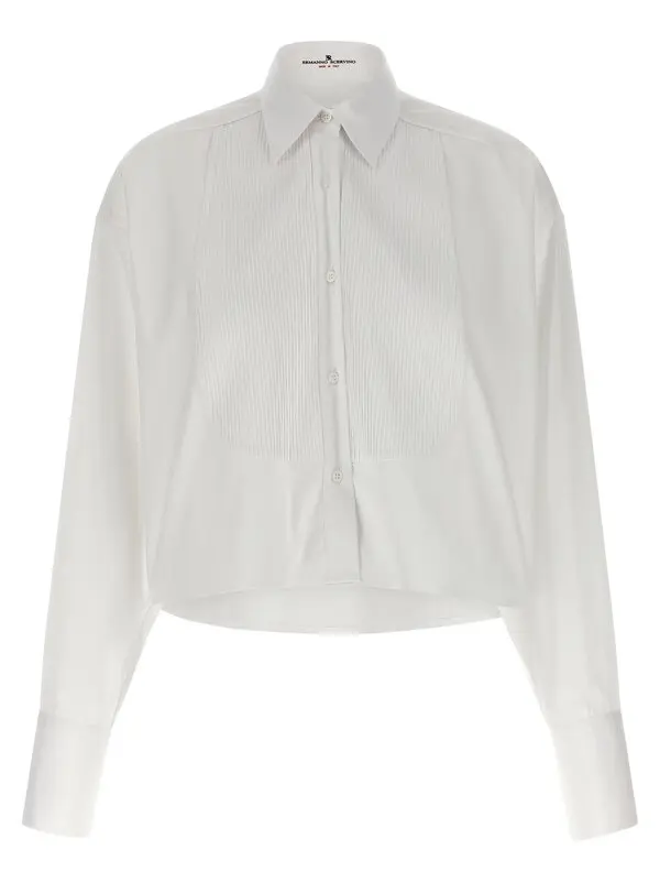 Ermanno Scervino Plastron Shirt