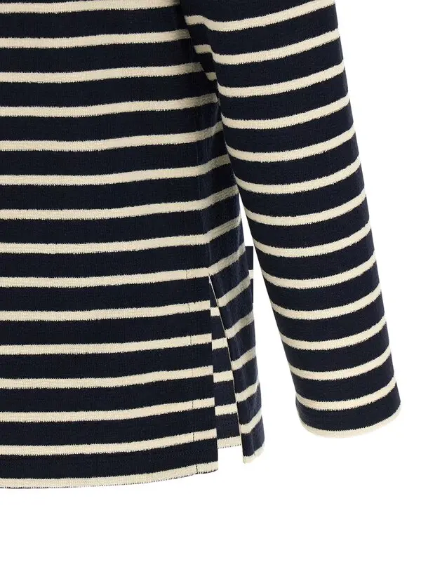 A.p.c. Striped Cotton Sweater
