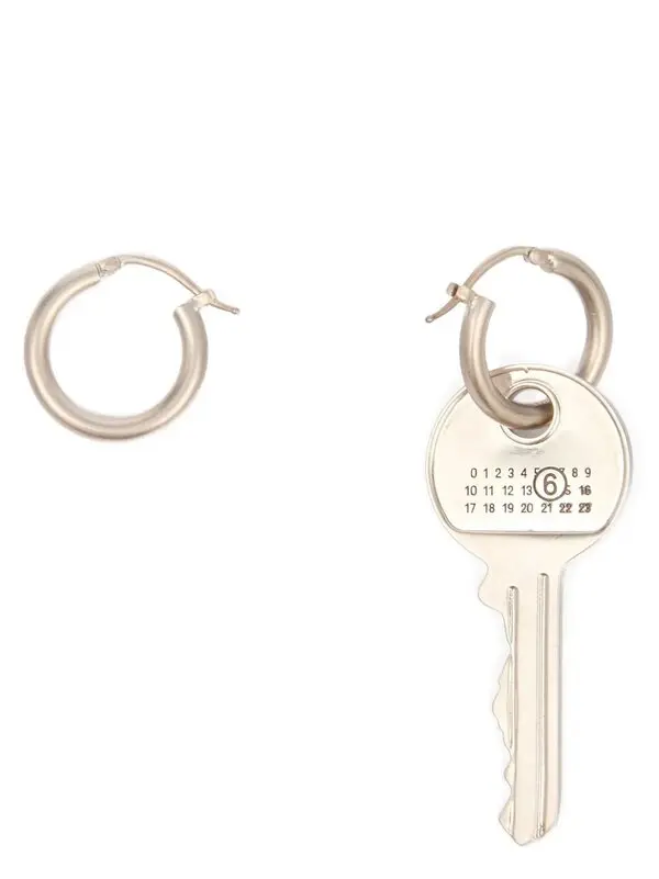 MAISON MARGIELA Earring Key - Silver