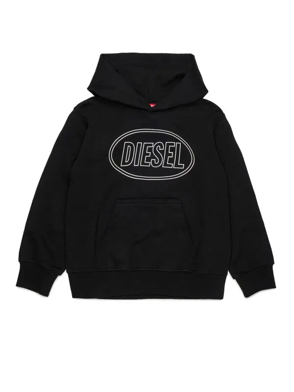 DIESEL Logo Sweatshirt - Black