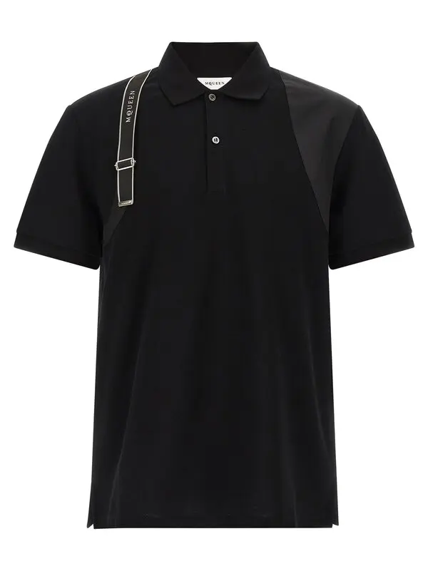 Alexander McQueen Harness' Polo Shirt