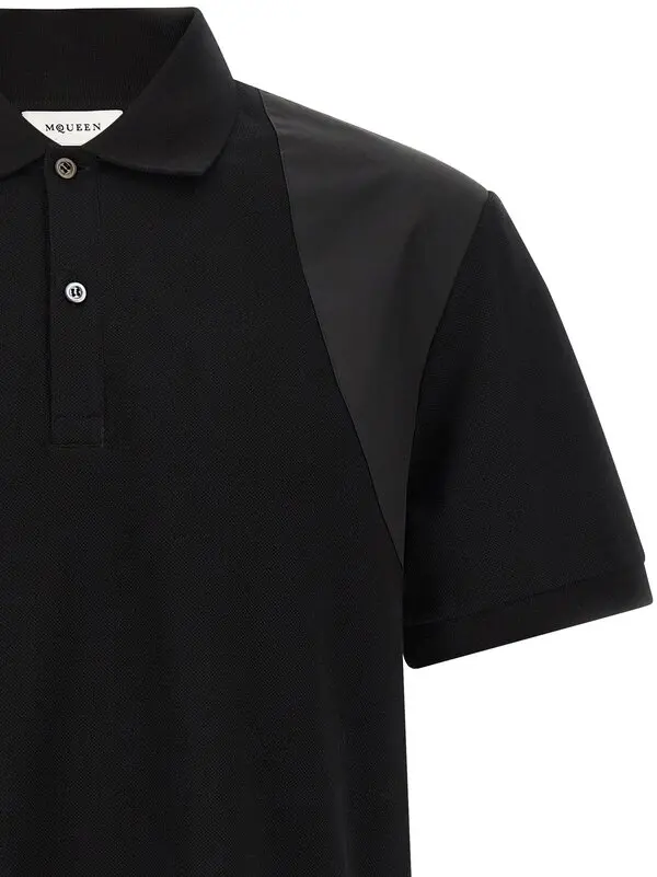 Alexander McQueen Harness' Polo Shirt