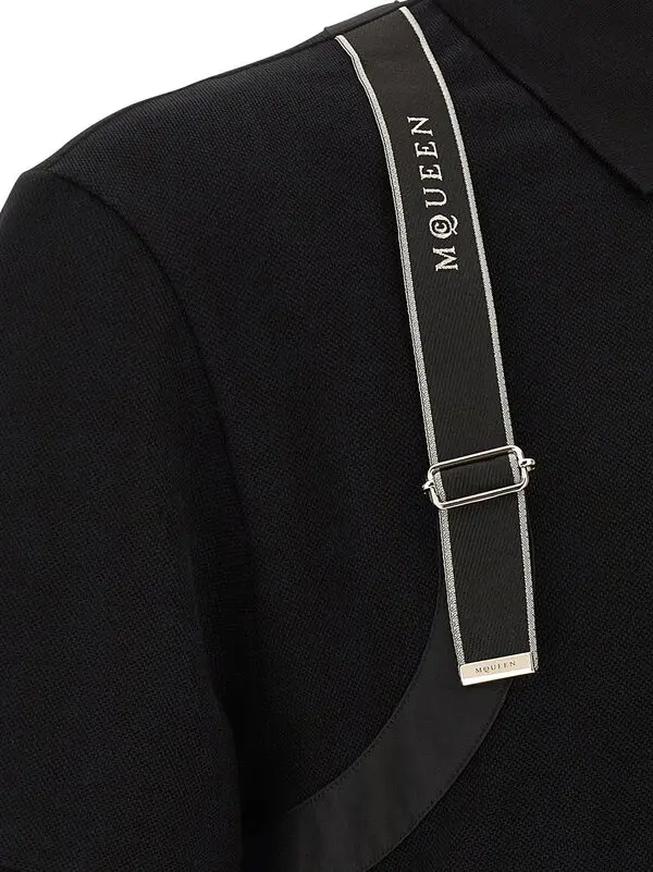 Alexander McQueen Harness' Polo Shirt